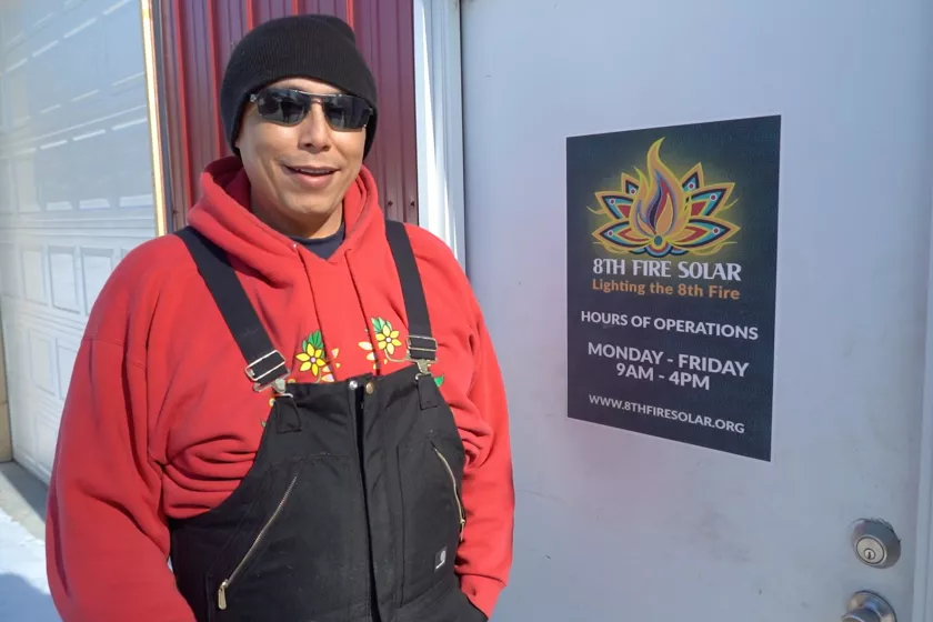 Young Anishinaabe at 8th Fire Solar are building the clean energy ...