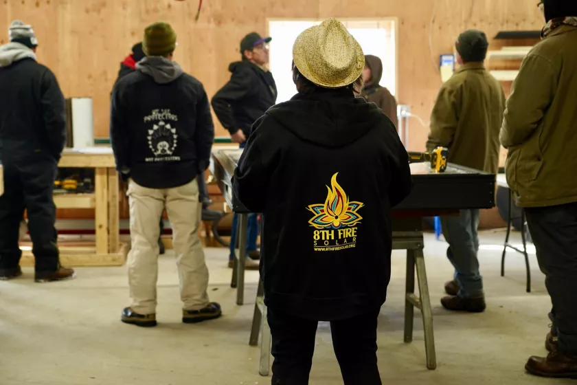 Young Anishinaabe at 8th Fire Solar are building the clean energy ...